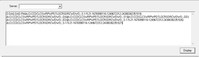 SDDL String Viewer | NetTools